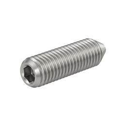 ISO 4026 Gewindestifte mit Kegelkuppe & Innensechskant A 1/A 2 M 20 x 50 rostfreiei A 1/A 2 S ; Industrial Quality Supplies (040269100200050)