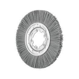 Pferd TOOLS Rundb&uuml;rste ungezopft RBU &Oslash;200x13x50,8 mm Bohrung SiC-Filament-&Oslash;0,90 Korn 180 station&auml;r (43505914)