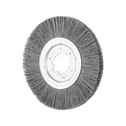 Pferd TOOLS Rundb&uuml;rste ungezopft RBU &Oslash; 250x15x50,8 mm Bohrung SiC-Filament-&Oslash; 0,55 mm Korn 120 station&auml;r (43506514)