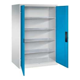 C+P Schwerlastschrank Acurado, 1950x1200x800mm, 7035/5012 ; C + P M&ouml;belsysteme (8934-052|S10170)