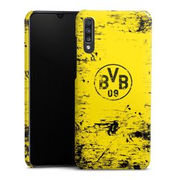 DeinDesign Galaxy A70 Handy Premium Case Smartphone Handyh&uuml;lle Schutzh&uuml;lle gl&auml;nzend Bvb Official Licensed Product Borussia Dortmund Premium Case
