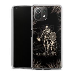 DeinDesign Xiaomi Mi 11 Lite 5G NE Handy Silikon H&uuml;lle Case transparent Handyh&uuml;lle Wikinger Vikings Tv Show Designs Silikon Case