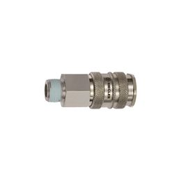 Riegler Schnellverschlusskupplung NW 10, Stahl / Messing vern., R 3/4 AG (241.44-E)