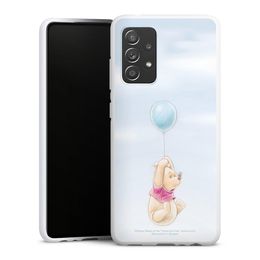 DeinDesign Galaxy A52s 5G Handy Silikon H&uuml;lle Case wei&szlig; Handyh&uuml;lle Winnie The Pooh Disney Official Licensed Product Silikon Case