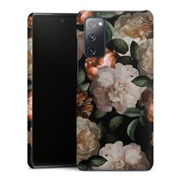 DeinDesign Galaxy S20 FE 5G Handy Premium Case Smartphone Handyh&uuml;lle Schutzh&uuml;lle matt Wallpaper Rose Flower Premium Case