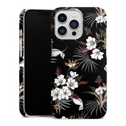 DeinDesign iPhone 13 Pro Handy Premium Case Smartphone Handyh&uuml;lle Schutzh&uuml;lle matt Flowers Muster Autumn Premium Case