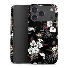 DeinDesign iPhone 17 Pro Handy Premium Case Smartphone Handyh&uuml;lle Schutzh&uuml;lle matt Flowers Muster Autumn Premium Case