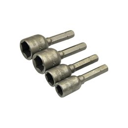 Makita B-57554 Steckschl&uuml;ssel-Set| f&uuml;r Schrauben mit Sechskantkopf oder Innensechskantprofil| mit Magnetfunktion und Adapter|)