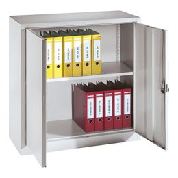 C+P Fl&uuml;gelt&uuml;renschrank Serie 13, H1000xB935xT400mm, 7035/7035 ; C + P M&ouml;belsysteme (130987-350|S10000)