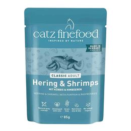 Catz Finefood No. 13 Hering & Krabben Katzen-Nassfutter getreidefrei 16x85