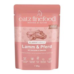 Catz Finefood No. 19 Lamm & Pferd Katzen-Nassfutter getreidefrei 16x85g