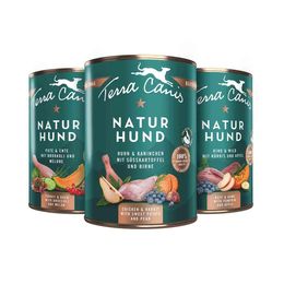 Terra Canis Naturhund Huhn-Kaninchen 400g 6x400 g