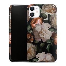 DeinDesign iPhone 11 Handy Premium Case Smartphone Handyh&uuml;lle Schutzh&uuml;lle gl&auml;nzend Wallpaper Rose Flower Premium Case