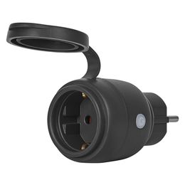 Osram Outdoor-Steckdose 'Smart+ Matter Compact' schwarz