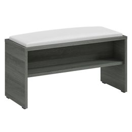 Pelipal Sitzbank 'Taiga' graphitfarben mit Ablage 90 x 48 x 40 cm