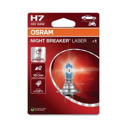 Osram Hauptscheinwerferlampe 'H7 Night Breaker Laser' 55 W 12 V