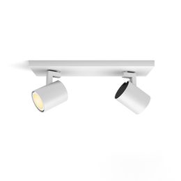 Philips LED-Spot 'Hue Runner' wei&szlig; 2 x 4,2 W