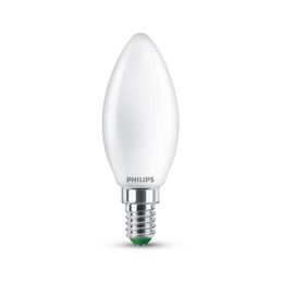 Philips LED-Leuchtmittel Kerze matt E14 3,8 W 806 lm warmwei&szlig;