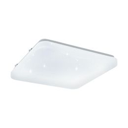 Eglo LED-Deckenleuchte 'Frania-S' 10 W 1100 lm warmwei&szlig; 28 x 7 x 28 cm
