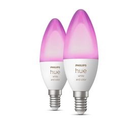 Philips LED-Lampe 'Hue White & Color Ambiance' E14 5,3 W, 2er-Pack