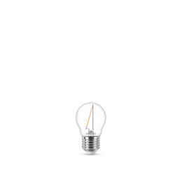 Philips LED-Leuchtmittel Tropfen klar E27 warmwei&szlig;