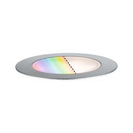 Paulmann Au&szlig;eneinbauleuchte 'Plug & Shine' edelstahlfarben 2 W &Oslash; 7 cm