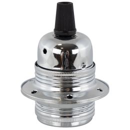 Lampenfassung Chrom E27 60 W