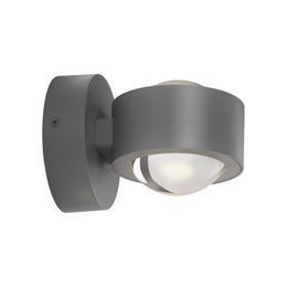 Sch&ouml;ner Wohnen Kollektion Sch&ouml;ner Wohnen Kollektion LED-Wandleuchte 'Chia' silbern 2-flammig 9,3 x 9,3 x 12,5 cm