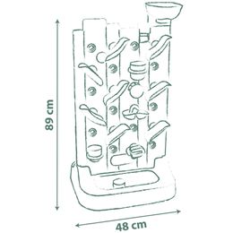 Smoby Spielwand 6-in-1 mehrfarbig 48 x 88 x 43 cm