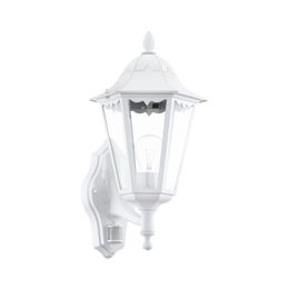 Eglo Au&szlig;enwandleuchte 'Navedo' mit Bewegungssensor 60 W IP 44 20 x 47,5 cm