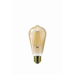 Philips LED-Leuchtmittel 'Classic' Edison gold E27 3,1 W 250 lm warmwei&szlig;