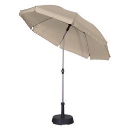 toom Strandschirm 'Capri' drehbar/knickbar &Oslash; 180 cm