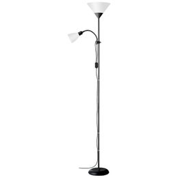 Brilliant Stehlampe 'Spari' E27, E14 &Oslash; 25 x 180 cm