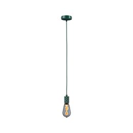 Paulmann Pendelleuchte 'Tilla' gr&uuml;n E27 &Oslash; 10 x 210 cm