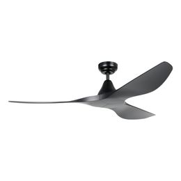 Eglo Deckenventilator 'Portsea' schwarz matt &Oslash; 132 cm