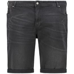 Herren Gro&szlig;e Gr&ouml;&szlig;en | Redpoint Jeans-Shorts mit Stretch Farbe schwarz Gr&ouml;&szlig;e: W42