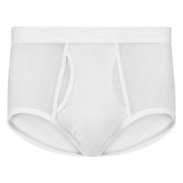 Herren Gro&szlig;e Gr&ouml;&szlig;en | ADAMO Doppelripp-Slip Farbe wei&szlig; Gr&ouml;&szlig;e: 14