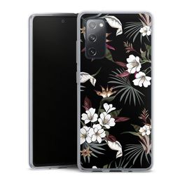 DeinDesign Galaxy S20 FE 5G Handy Silikon H&uuml;lle Case transparent Handyh&uuml;lle Autumn Flowers Muster Silikon Case