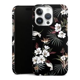 DeinDesign iPhone 14 Pro Handy Premium Case Smartphone Handyh&uuml;lle Schutzh&uuml;lle matt Flowers Muster Autumn Premium Case