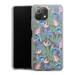 DeinDesign Xiaomi Mi 11 Lite 5G NE Handy Silikon H&uuml;lle Case transparent Handyh&uuml;lle Disney Muster Lilo & Stitch Silikon Case