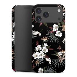 DeinDesign iPhone 17 Pro Max Handy Premium Case Smartphone Handyh&uuml;lle Schutzh&uuml;lle gl&auml;nzend Flowers Muster Autumn Premium Case