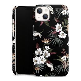 DeinDesign iPhone 13 Handy Premium Case Smartphone Handyh&uuml;lle Schutzh&uuml;lle matt Flowers Muster Autumn Premium Case