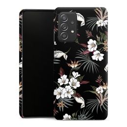 DeinDesign Galaxy A52s 5G Handy Premium Case Smartphone Handyh&uuml;lle Schutzh&uuml;lle matt Autumn Flowers Muster Premium Case