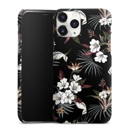 DeinDesign iPhone 11 Pro Handy Premium Case Smartphone Handyh&uuml;lle Schutzh&uuml;lle matt Autumn Flowers Muster Premium Case