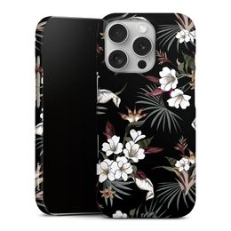 DeinDesign iPhone 16 Pro Handy Premium Case Smartphone Handyh&uuml;lle Schutzh&uuml;lle matt Flowers Muster Autumn Premium Case