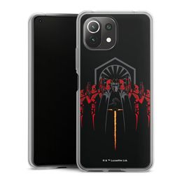 DeinDesign Xiaomi Mi 11 Lite 5G NE Handy Silikon H&uuml;lle Case transparent Handyh&uuml;lle Stormtrooper Kylo Ren Star Wars Silikon Case