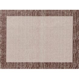 Salonloewe unisex Fu&szlig;matte sand, Gr&ouml;&szlig;e 90x120 cm - rechteckig