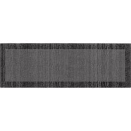 Salonloewe unisex Fu&szlig;matte grau, Gr&ouml;&szlig;e 90x120 cm - rechteckig