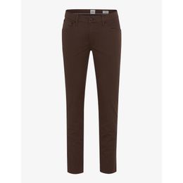 Brax Herren Five-Pocket-Hose Style CHUCK CHOCOLATE, dunkelbraun, Gr. 32/32