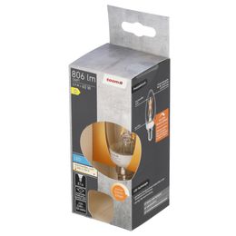 toom LED-Leuchtmittel dimmbar Kerze klar E14 5,9 W 806 lm warmwei&szlig;